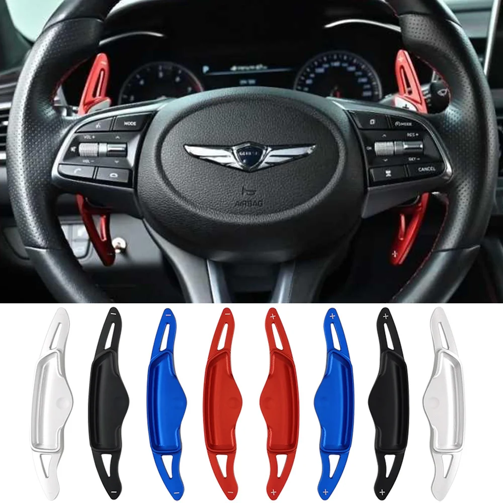 Shifter-Paddles-For-Genesis-G70-T-GDi-AWD-2018-2019-2020-2021-2022-Car ...