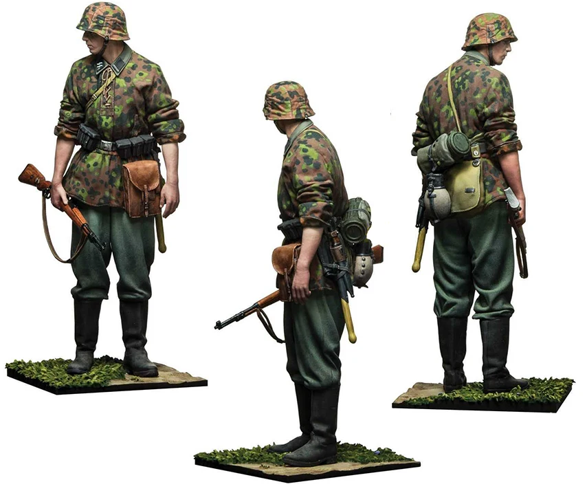 1-24-75mm-1-18-100mm-Resin-Model-Kits-World-War-II-Germany-Field ...