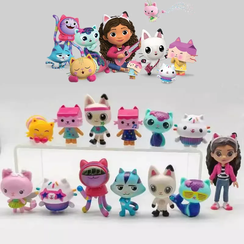 Figuras-de-casa-de-mu-ecas-Gabby-13-Uds-modelo-bonito-personaje-de ...