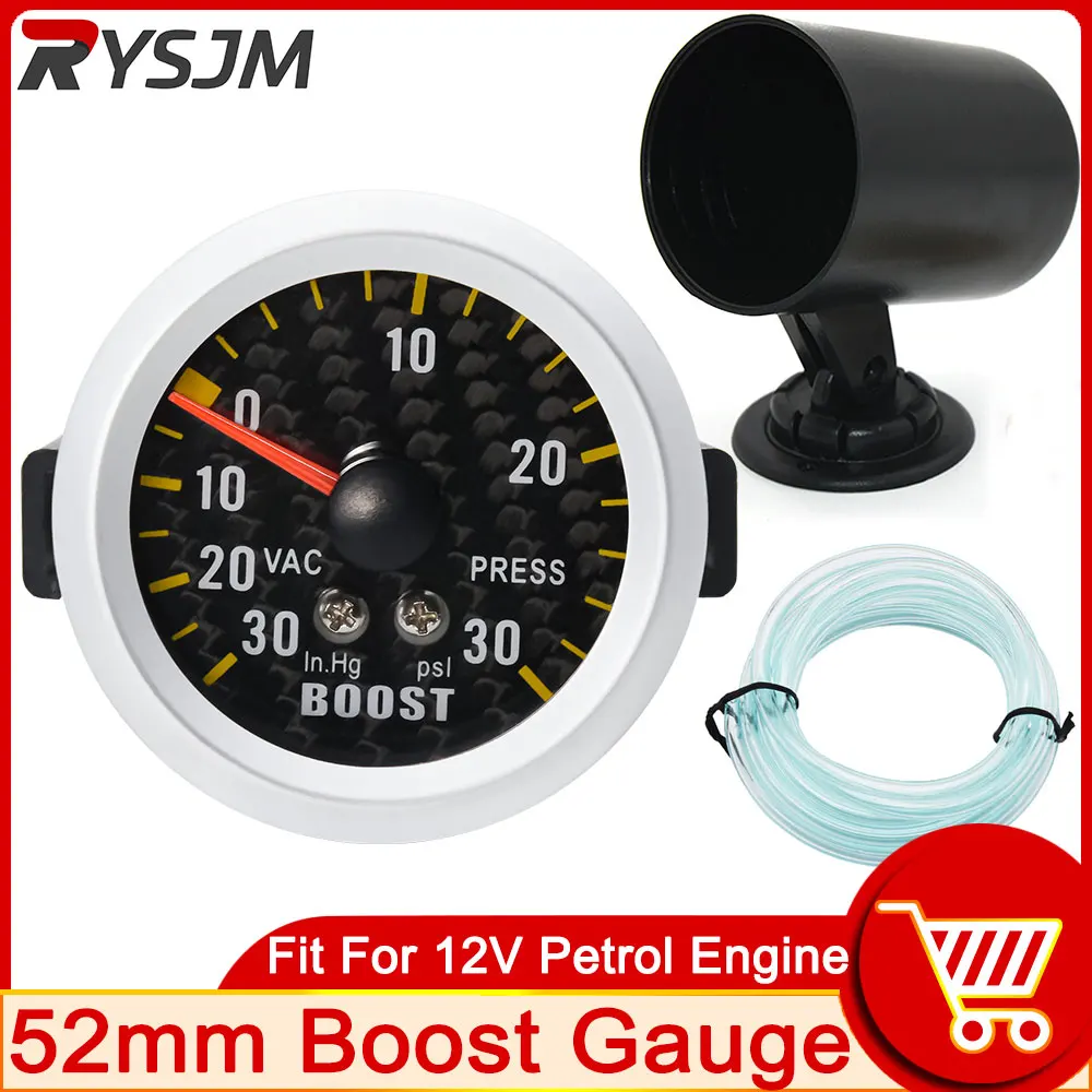 HD-52mm-Boost-Gauge-PSI-Pressure-Turbo-Boost-Gauge-Meter-with-Sensor ...
