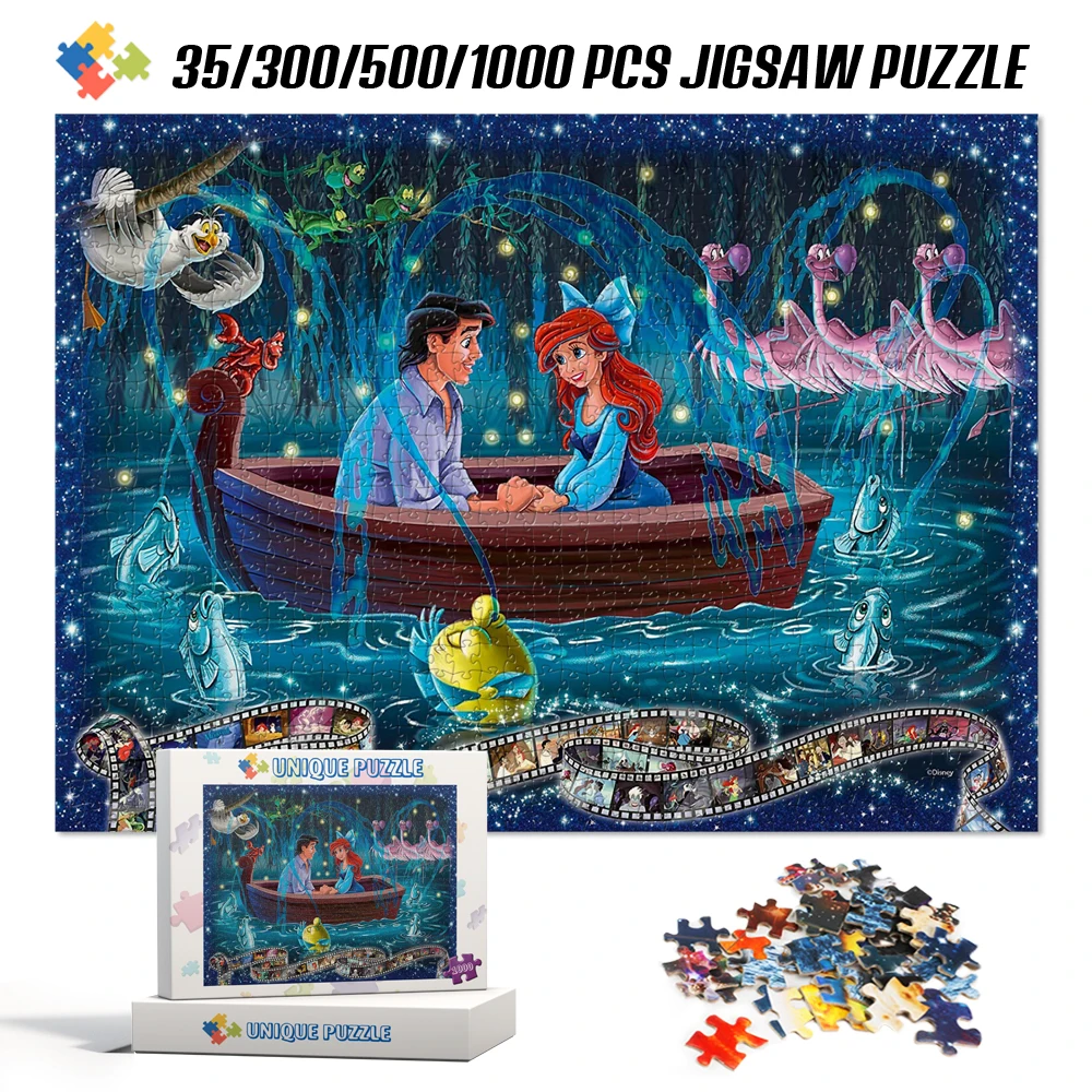 The-Little-Mermaid-Disney-Movie-Jigsaw-Puzzle-Disney-Princess-1000 ...