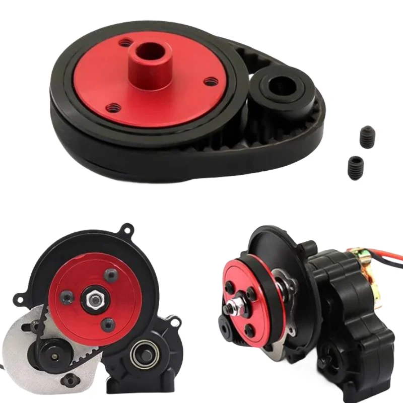 3.2/5.0mm Belt Drive Transmission Gears System for 1/10 RC Car Crawler ...