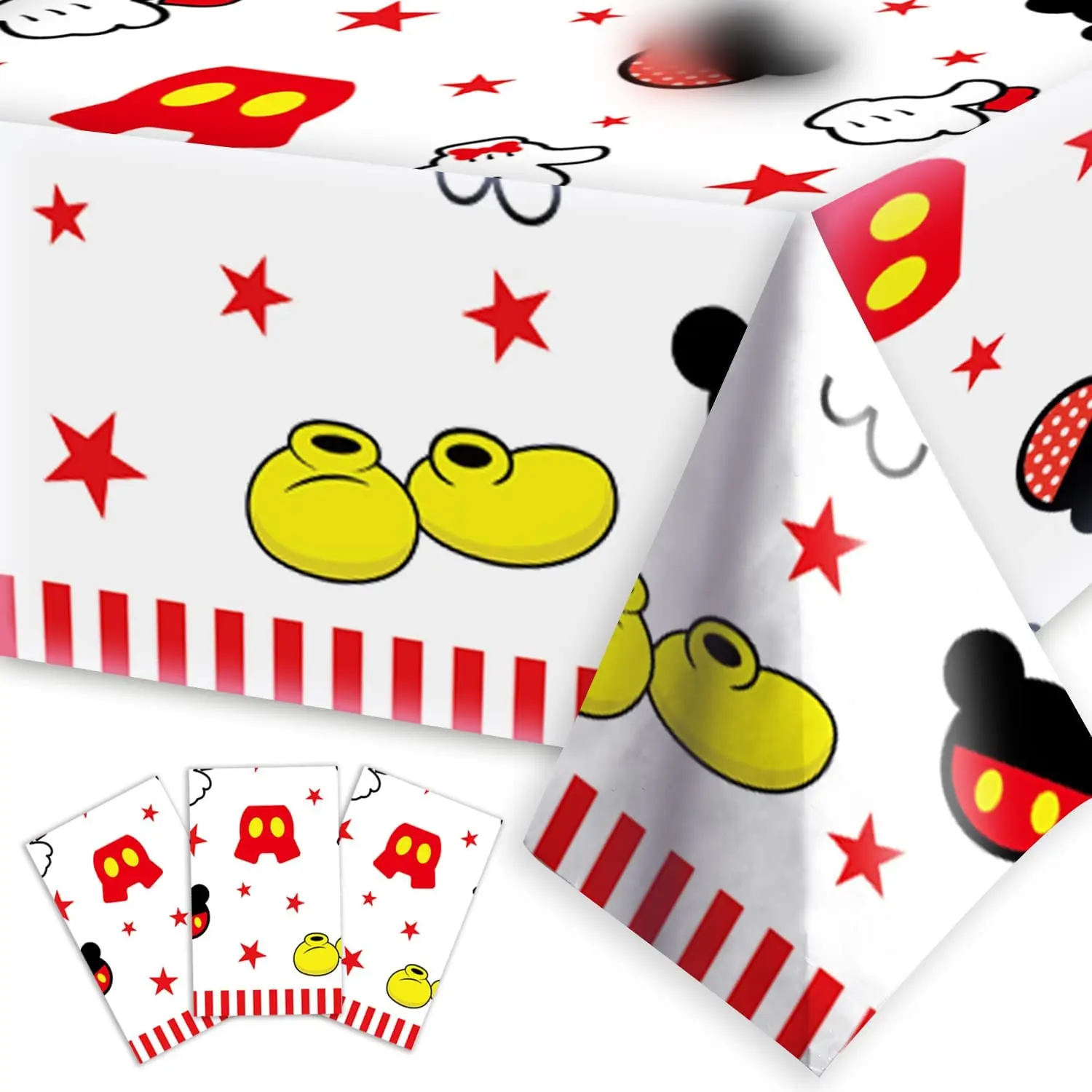 Disney-Mickey-Mouse-Tablecloth-130-220cm-Cute-Mickey-Mouse-Table-Cover ...