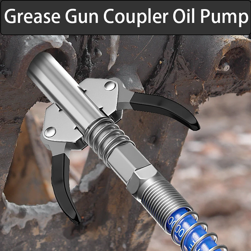 Gear Lock Coupler Oil Pump Quick Release Grease Tip Tool Grease Gun ...