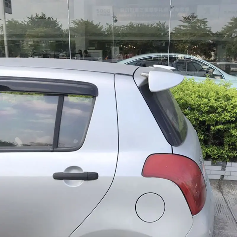 ABS-Material-Car-Rear-Wing-swift-Primer-Carbon-fiber-gloss-black-look ...