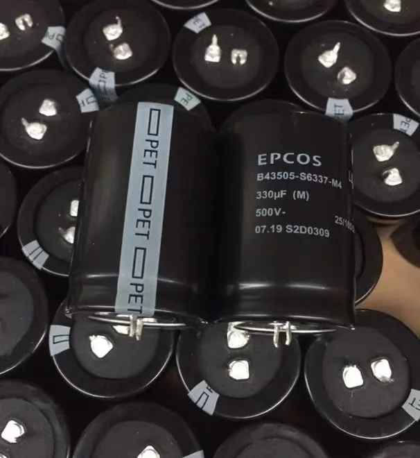New-electrolytic-capacitor-B43505-S6337-M4-500V330UF-35X50MM-EPCOS ...