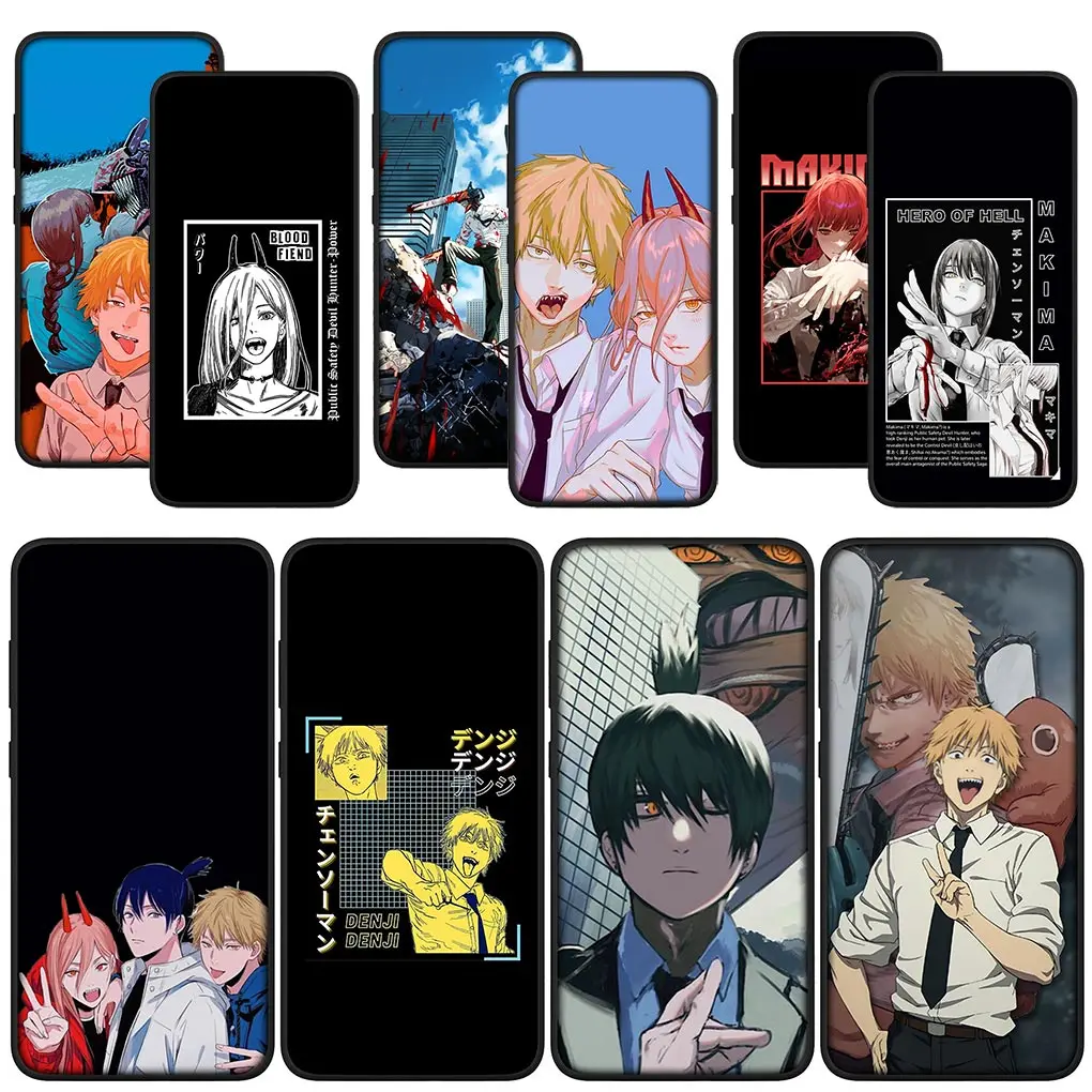 Anime-Tatsuki-Fujimoto-Chainsaw-Man-Gir-Phone-Cover-for-Xiaomi-Redmi ...