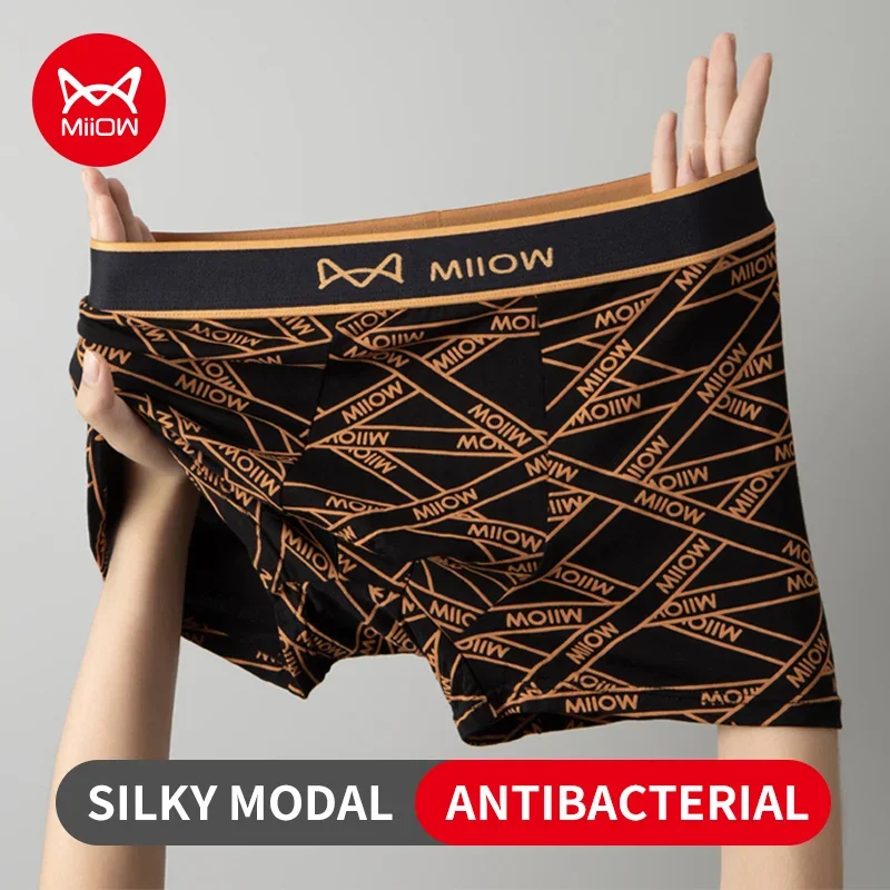 MiiOW-3pcs-Modal-Men-Boxers-Underwear-Fashion-Print-Breathable-Men-s-Panties-Boxershorts-5A ...