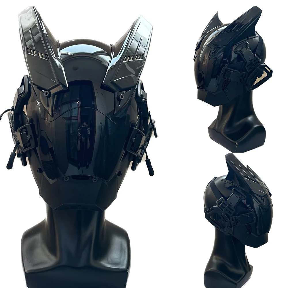 Futuristic Samurai Helmet