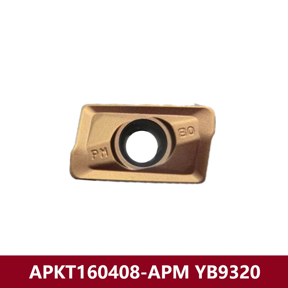 Cortador-de-fresado-Original-APKT160408-APM-YB9320-soporte-de-torno-CNC ...