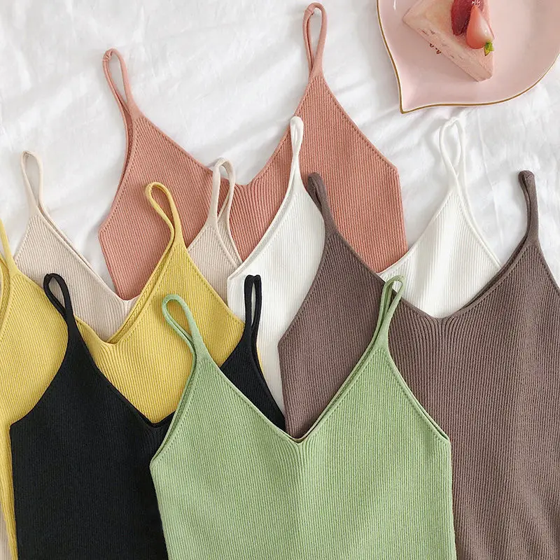 Tricotado-pequeno-suspender-tank-top-feminino-wear-magro-sexy-com ...