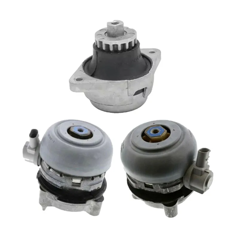 3Pcs Left Right Engine Mount Kit Fits For Audi A8 D3 S8 Quattro 4.0L 4 ...