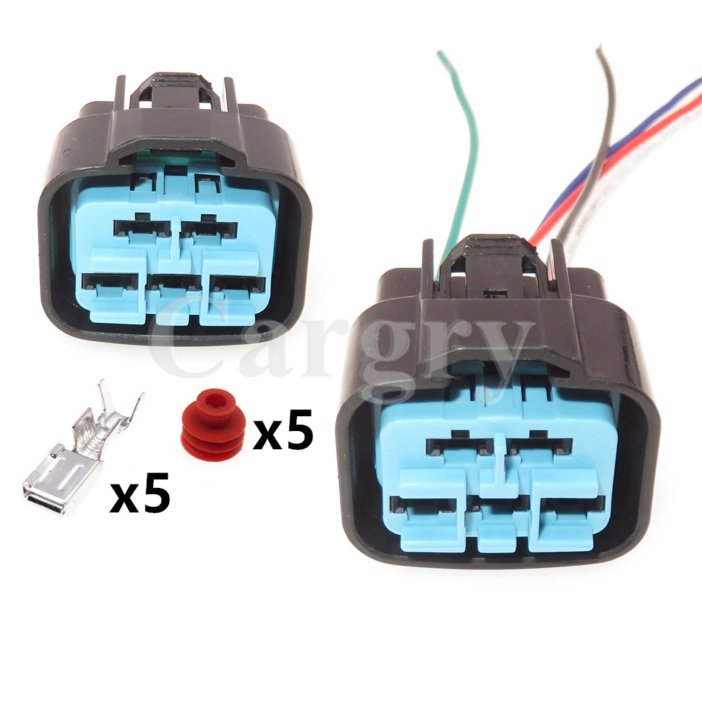 1-Set-5P-6189-0904-Automotive-Wire-Socket-Electrical-Connector-4-8 ...