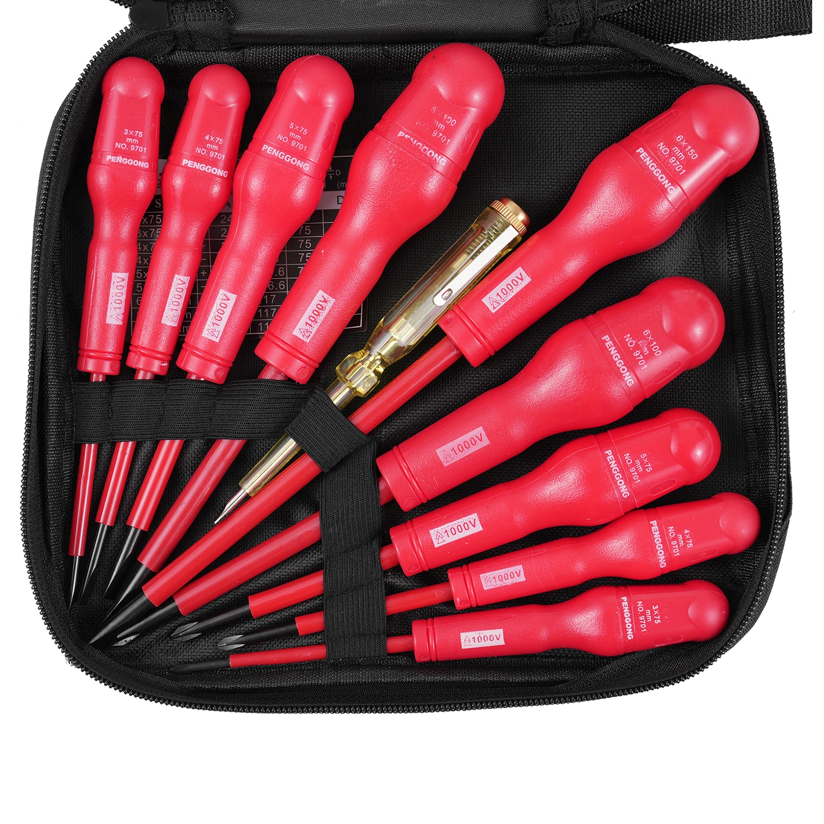 Insulated-Screwdriver-Set-1000V-Insulated-Electrician-with-4-Phillips ...