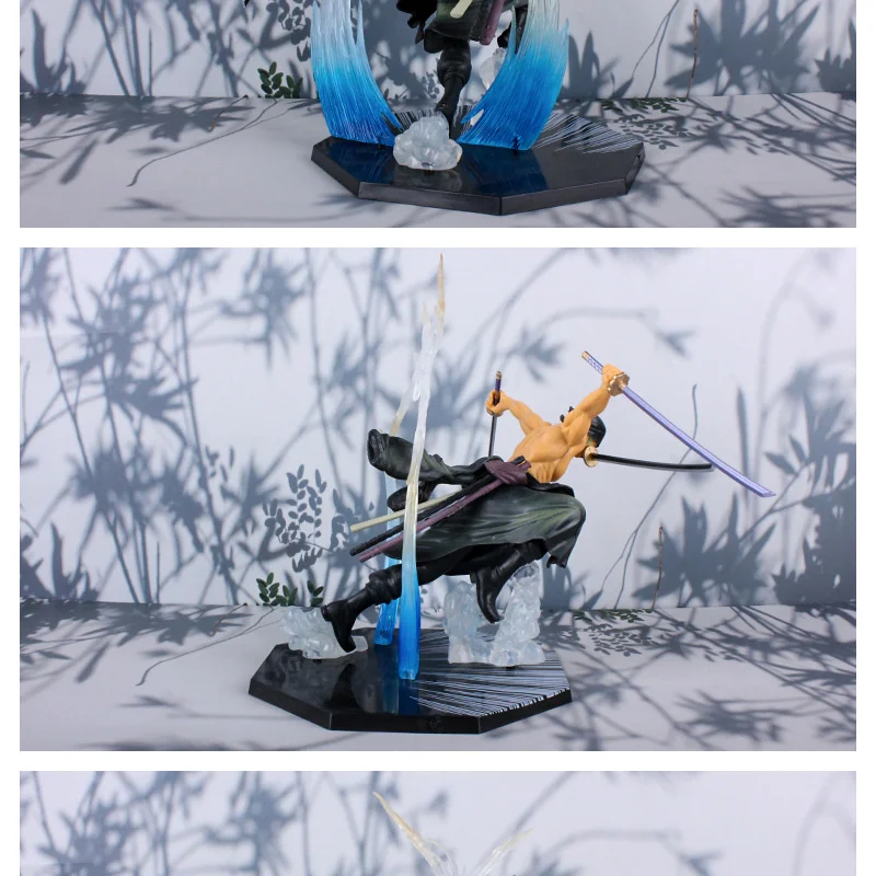 18cm One Piece Figure GK Roronoa Zoro PVC | One piece Merchandise | Up ...