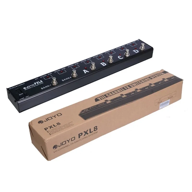 JOYO-PXL8-Guitar-Pedal-Controller-Foot-Controller-8-Group-FX-Loop-8-15V ...