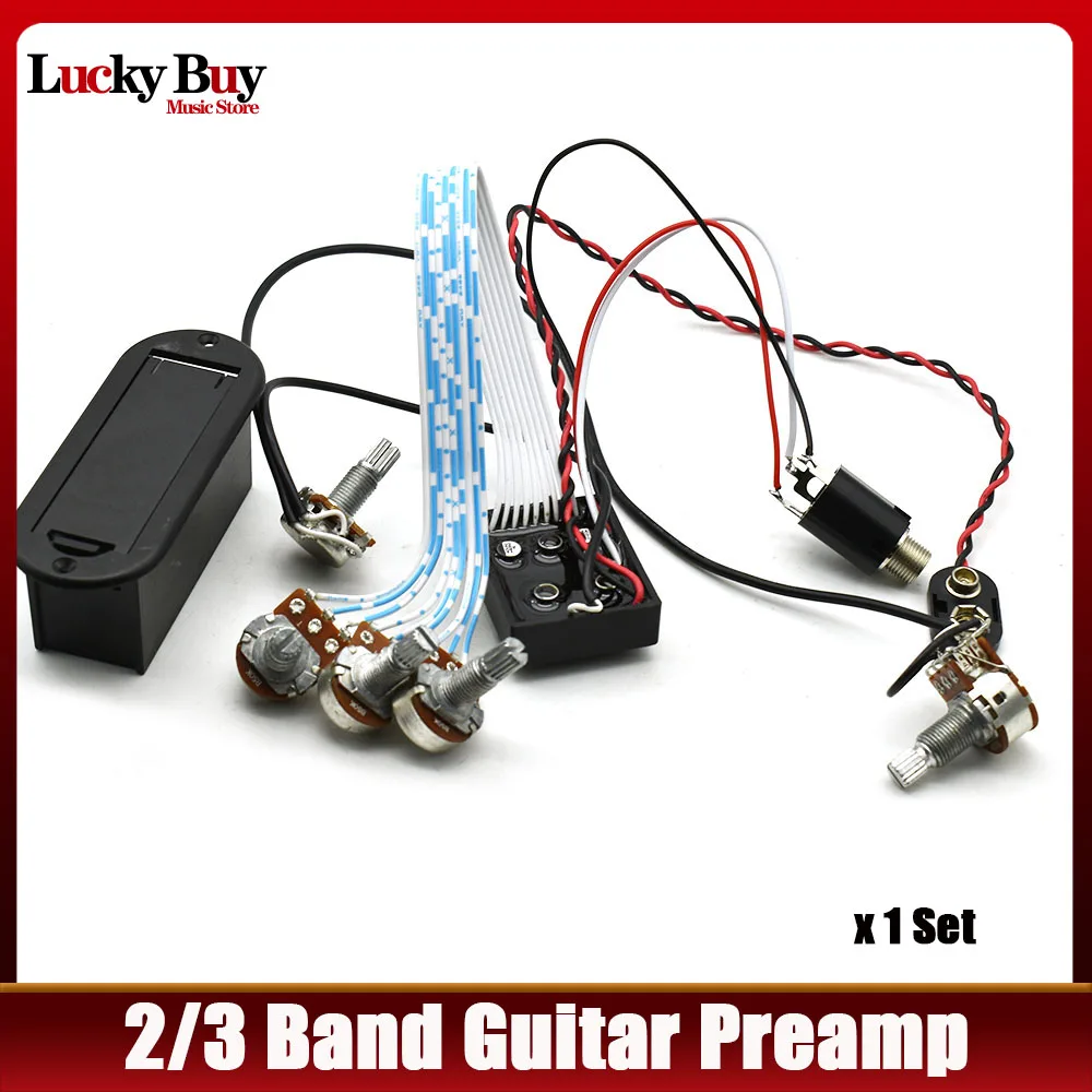 2-Band-Pre-wired-Active-Bass-Circuit-Active-Passive-EQ-Equalizer ...