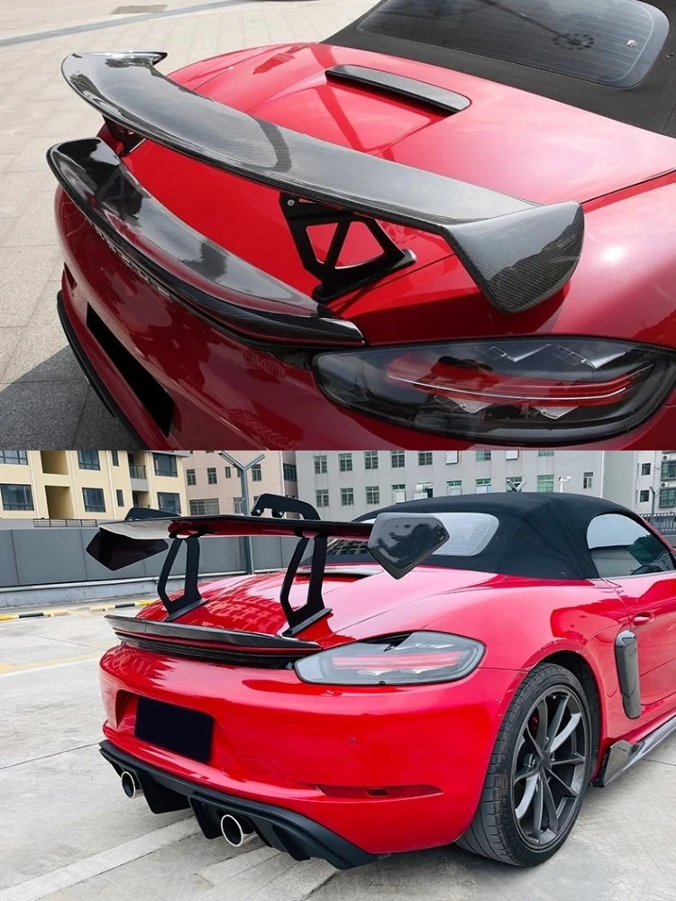 Carbon Fiber Tail wing for Porsche Boxster 987 05-12 modified Resin ...