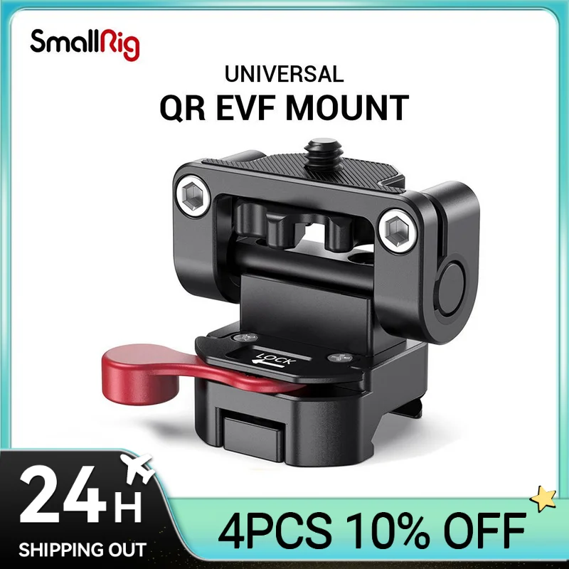 SmallRig Dual Camera EVF Mount with a Nato Clamp Quick Release ...