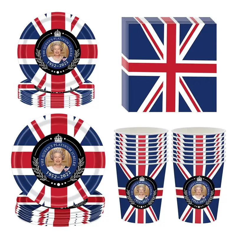 68Pcs-Union-Jack-Party-Tableware-Kit-Union-Jack-Themed-Paper-Cups ...