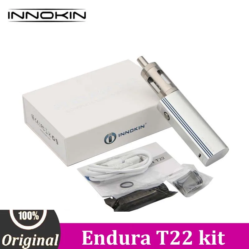Original Innokin Endura T22 kit Vape Mod 2000mah Built-in Battery with ...