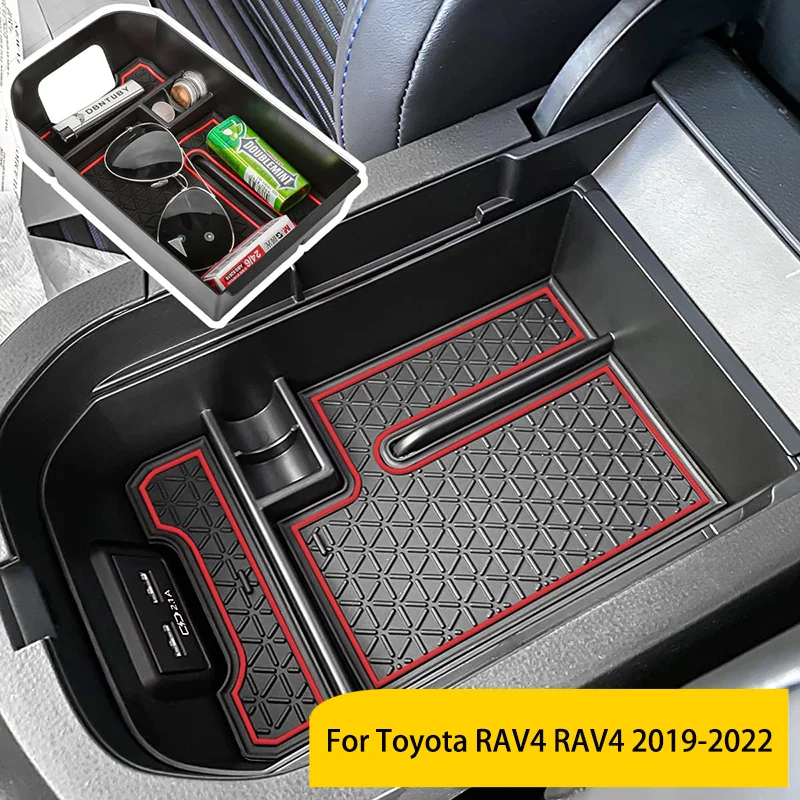 Car-Armrest-Box-Storage-For-Toyota-RAV4-RAV-4-2019-2020-2021-2022-2023 ...