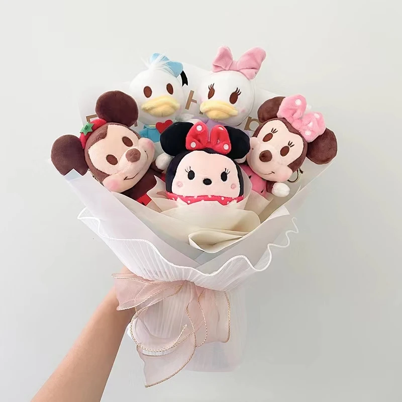 Kawaii Cartoon Donald Duck, Minnie And Mickey Mouse Bouquet ...