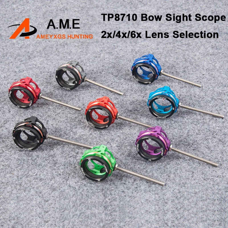 Archery-TP8710-Compound-Bow-Sight-With-2-4-6x-Lens-Scope-Pin-Sight ...