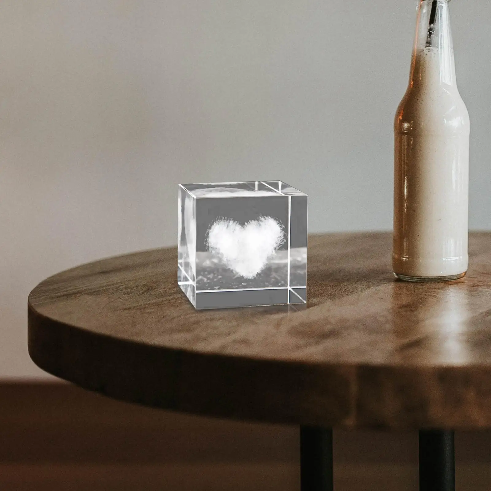 Solid Glass Cube