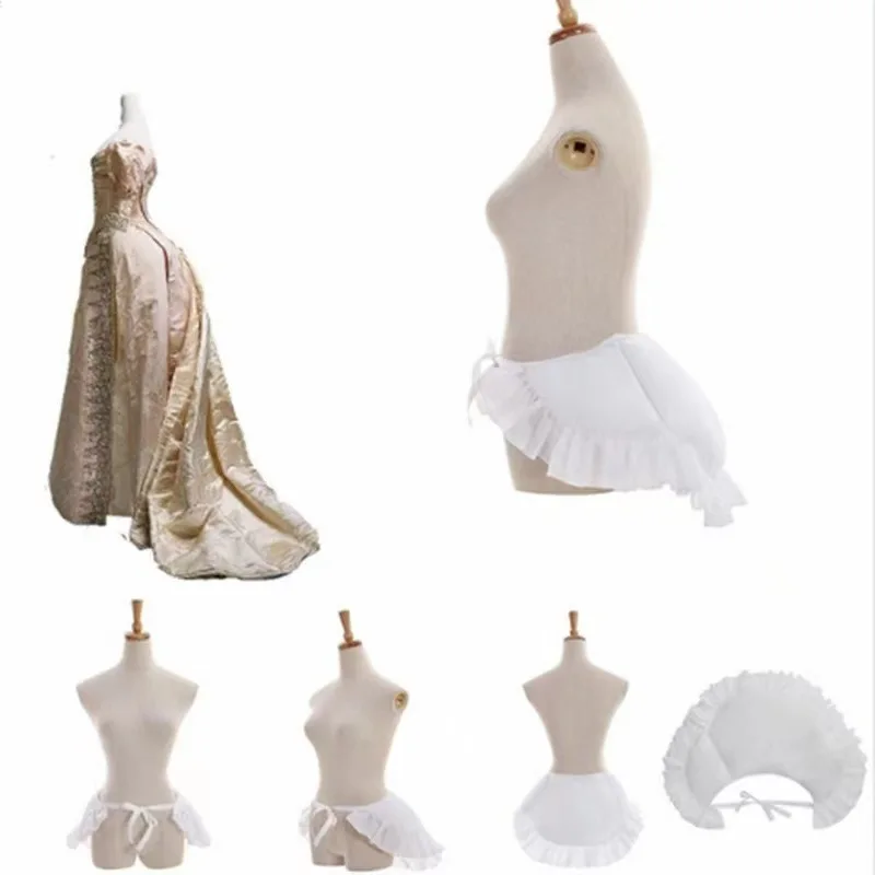 Bustle-Pad-Crinoline-White-Bum-Roll-Petticoat-Victorian-Renaissance ...