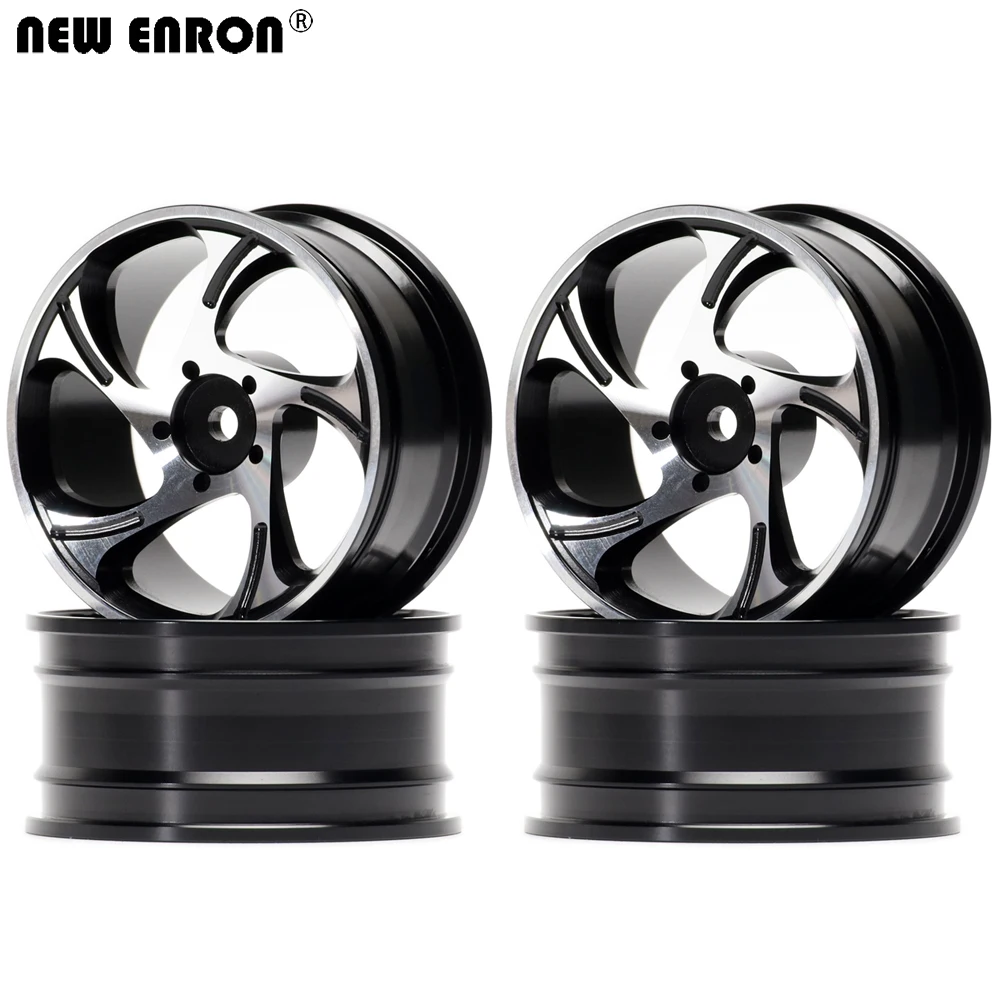 NEW-ENRON-Aluminum-Alloy-5-Spoke-52mm-Wheels-Hub-Rim-4P-For-RC-Car-On ...