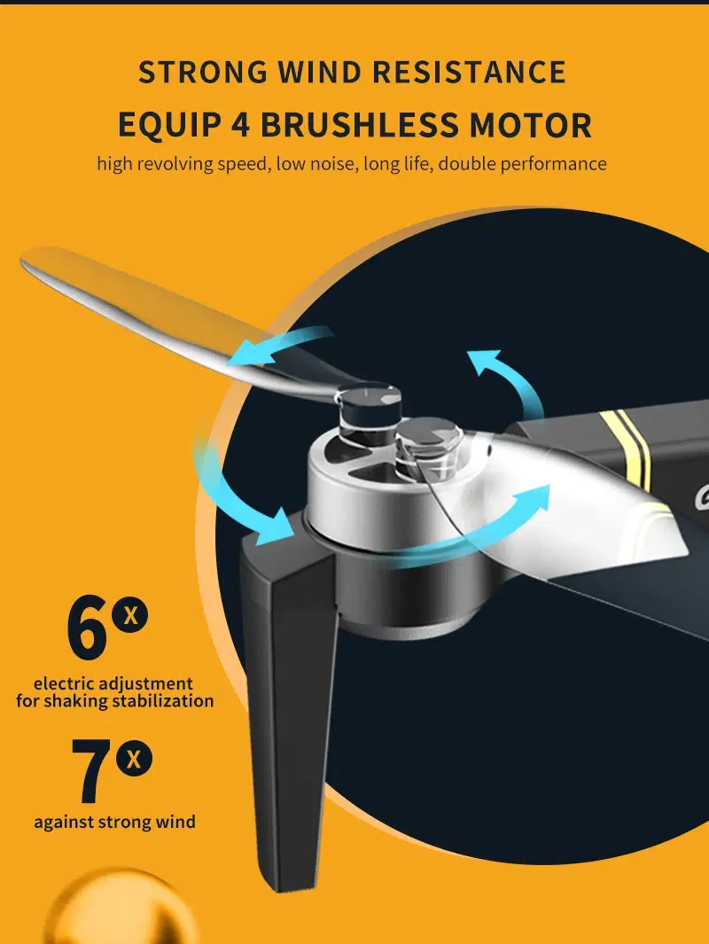 GD93 Pro Max Drone - GPS Foldable Drone With ESC Camera And Brushless ...
