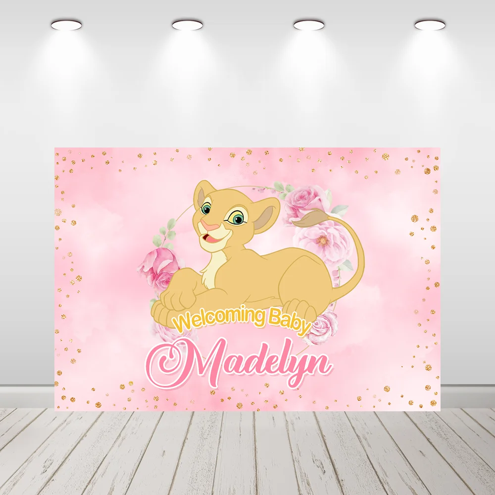 Princess-Nala-Lion-King-Photography-Backdrop-for-Girl-Birthday ...