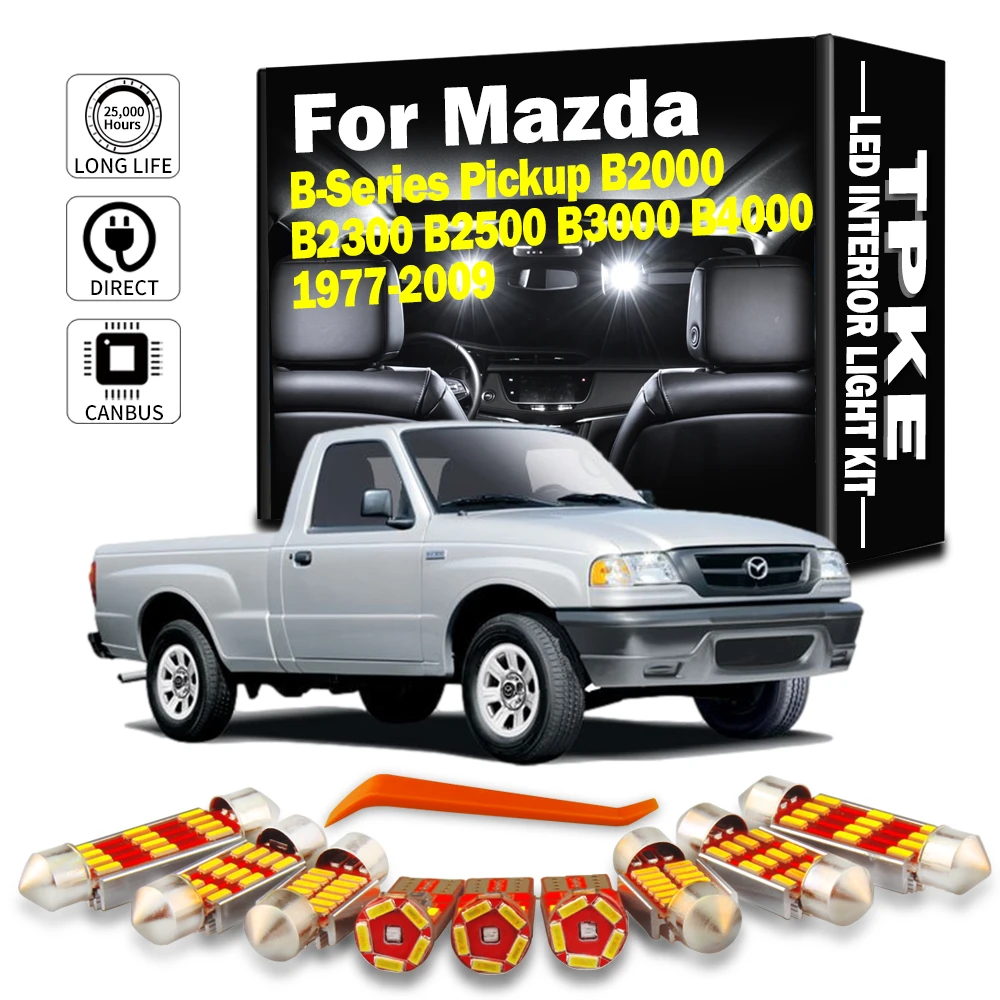 TPKE LED Interior Map Dome Light Kit For Mazda B Series Pickup B2000 ...