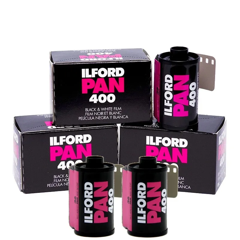 1-10 Roll ILFORD Pan 400 Black And White Film 135 35mm B&W Negative ...