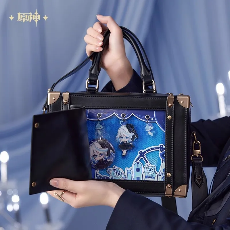 [Genuine] miHoYo Game Furina Handbag Genshin Impact Furina Theme Serie ...