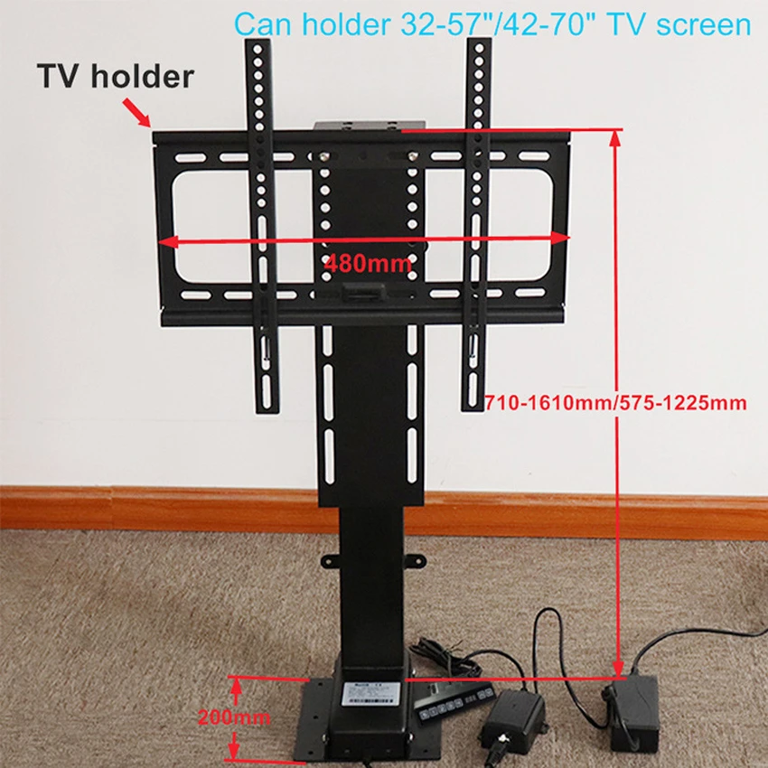 Electric Tv Lift System | Electric Lift Bracket | Tv Lift Mount Bracket ...