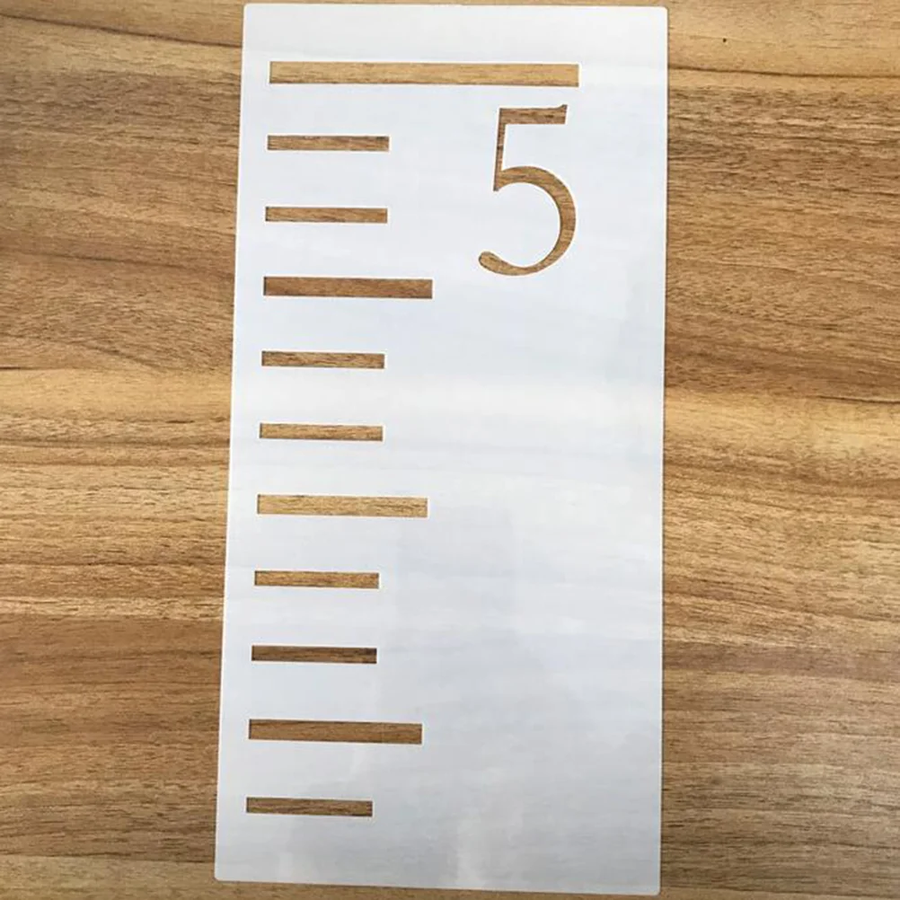7pcs-7-Feet-Growth-Chart-Stencil-Kids-Height-Growth-Chart-Reusable-Kids ...