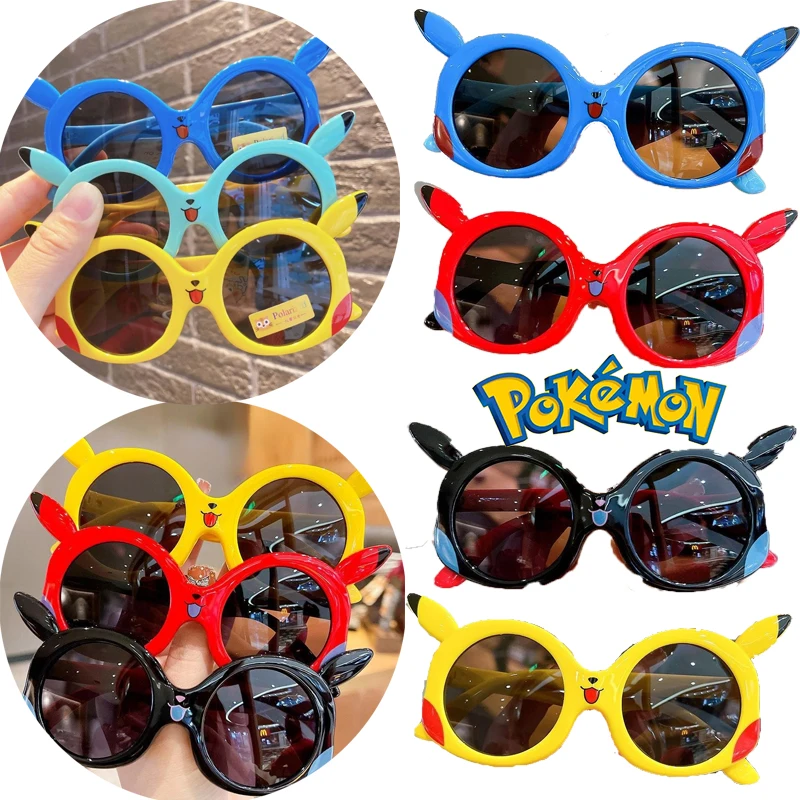 Pokemon-Pikachu-Cartoon-Sunglasses-Cartoon-Anime-Children-Glasses-Boys ...