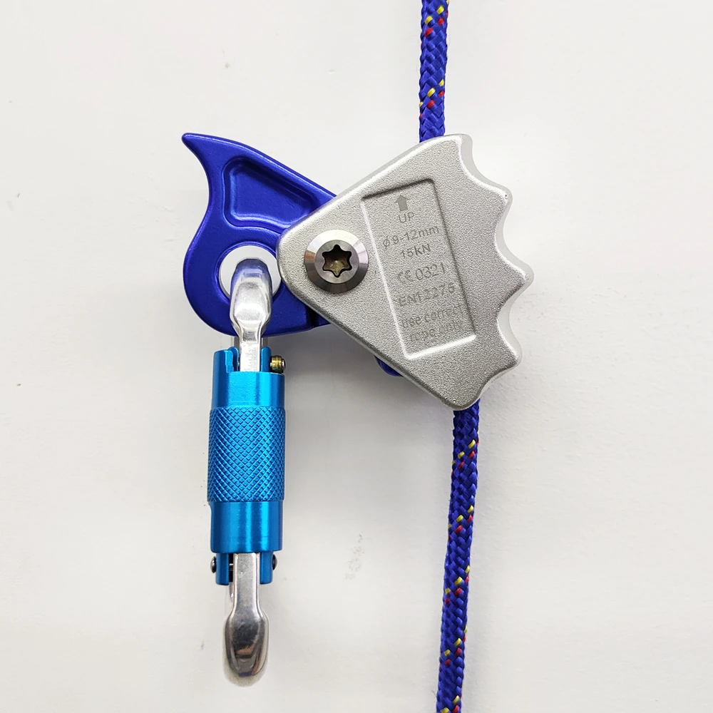 Lighten-Up-15KN-Safety-Climbing-Rope-Grab-Mountaineering-Tree-Arborist ...