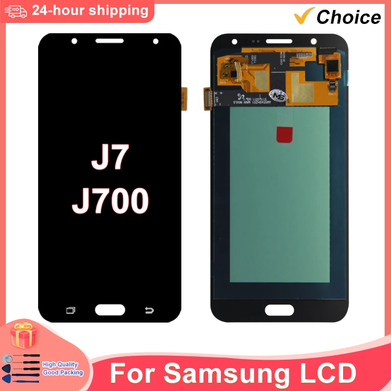 Super-AMOLED-For-Samsung-Galaxy-J7-LCD-J700-J700F-J700M-Display-Touch ...
