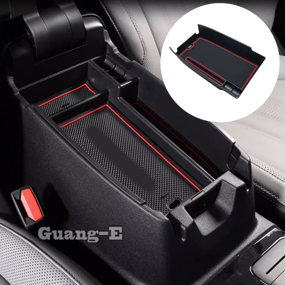 Car-Center-Console-Armrest-Box-Storage-Insert-Organizer-Auto-Interior ...