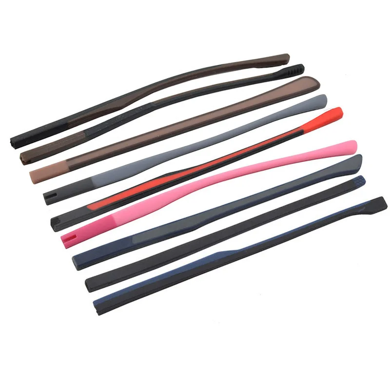 10pairs(20pieces) Metal Eyeglasses Long Rubber Temple Tip Replacement ...