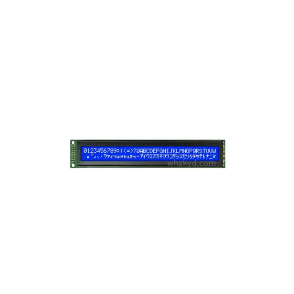 Industrial-grade quality 2x40 Character dot matrix LCD module（blue ...