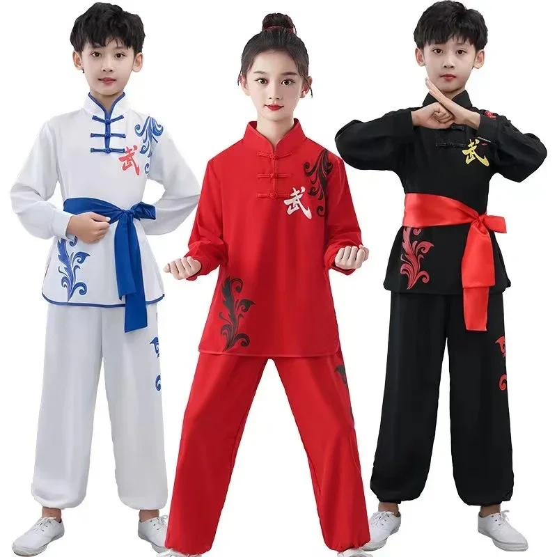 Martial-Arts-Suit-Outfit-Changquan-Costume-For-Girl-Boy-Children-Adult ...