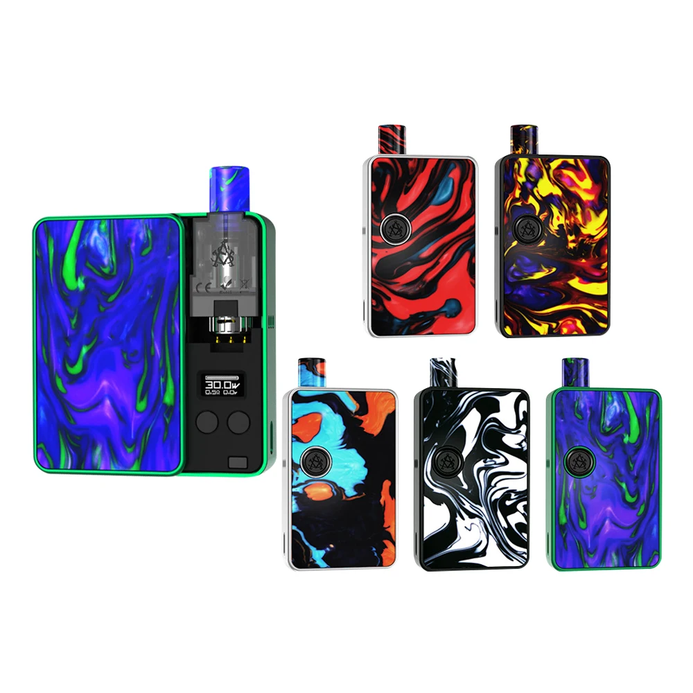 Original Asvape Micro Elf Box Mod Kit 1100mah With 2ml Atomizer Vape ...