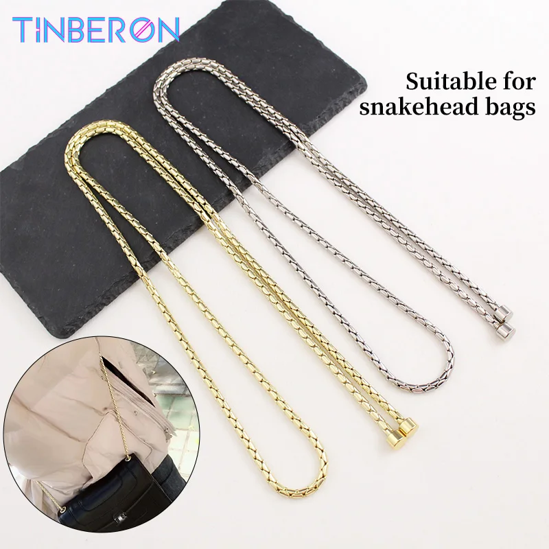 TINBERON-Snake-Head-Bag-Chain-Strap-Luxury-Bag-Strap-Replacement-Chain ...