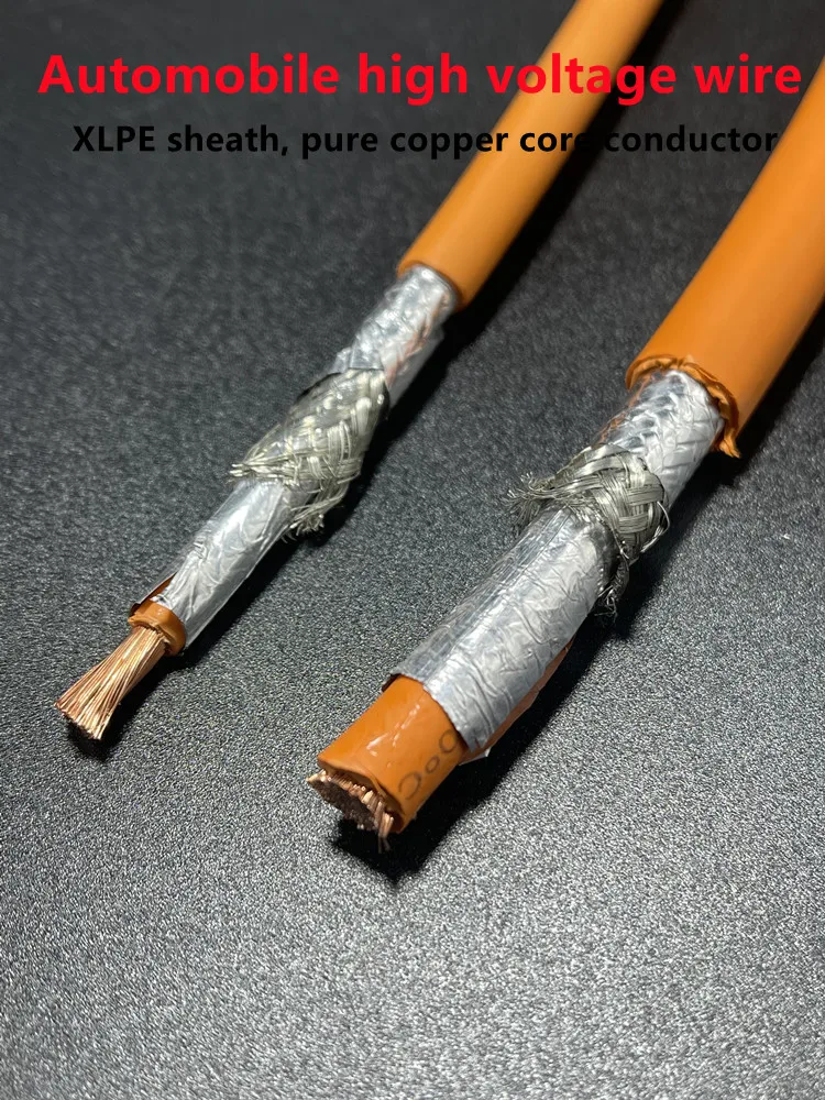 10M XLPE New Energy cable Radiation protection 13 15 11 9 7 6 4 3AWG Electric vehicle charging ...