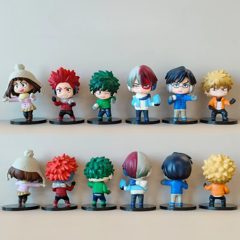 6pcs-set-My-Hero-Academia-Action-Figures-Anime-Figure-Deku-OCHACO ...