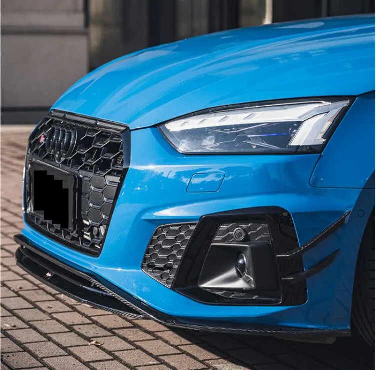 Front bumper Lip For FOR AUDI A5 S5 B9.5 Sline 2021 2022 2023 Spoiler ...